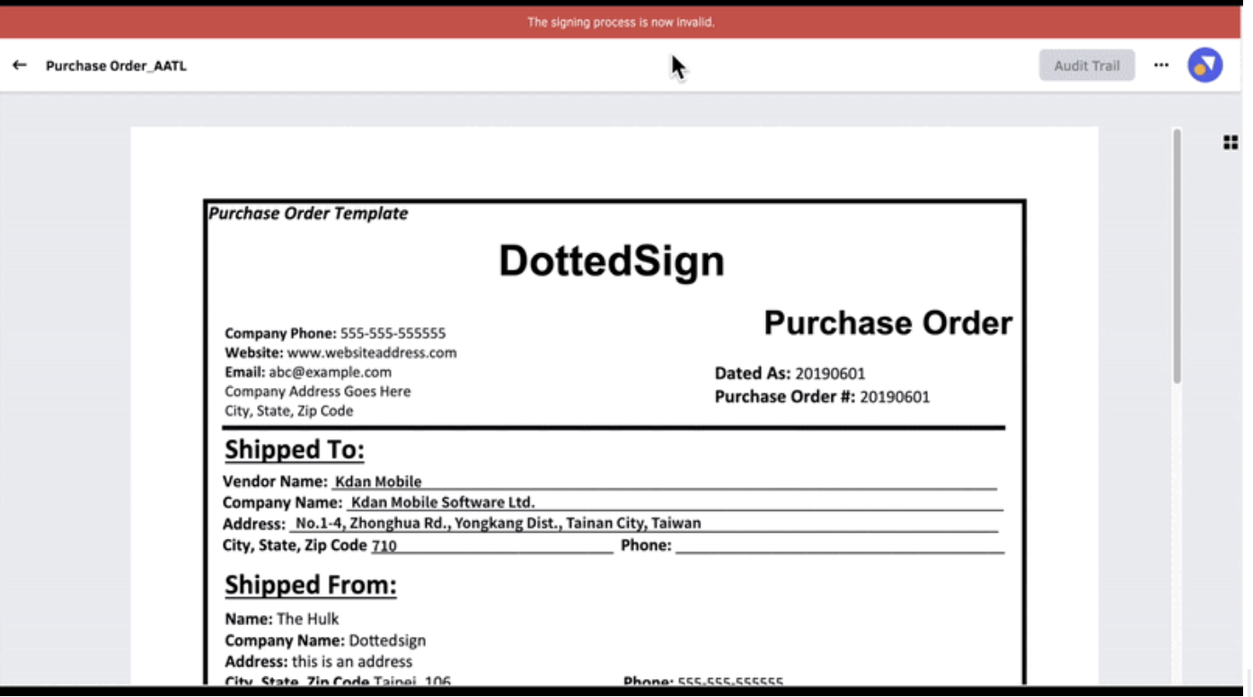How to Void Your Document During the Signing Process – Help Center ...