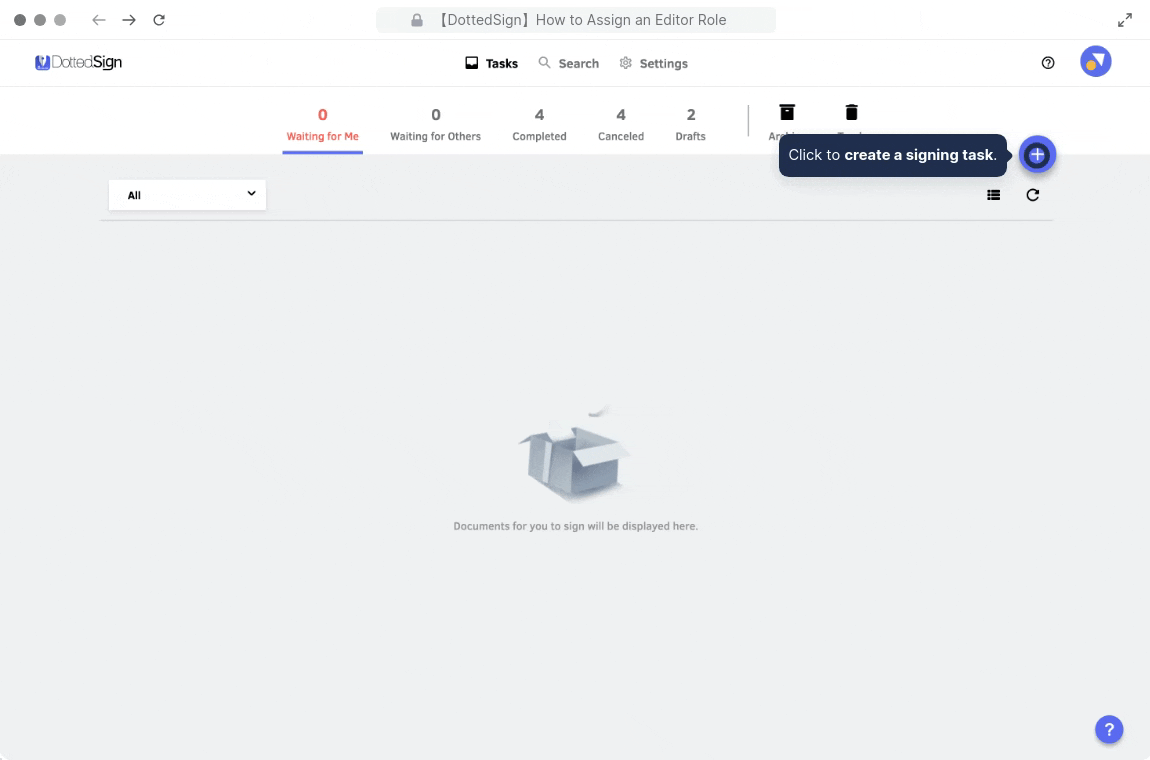 How to Assign or Change Editors – Help Center | DottedSign