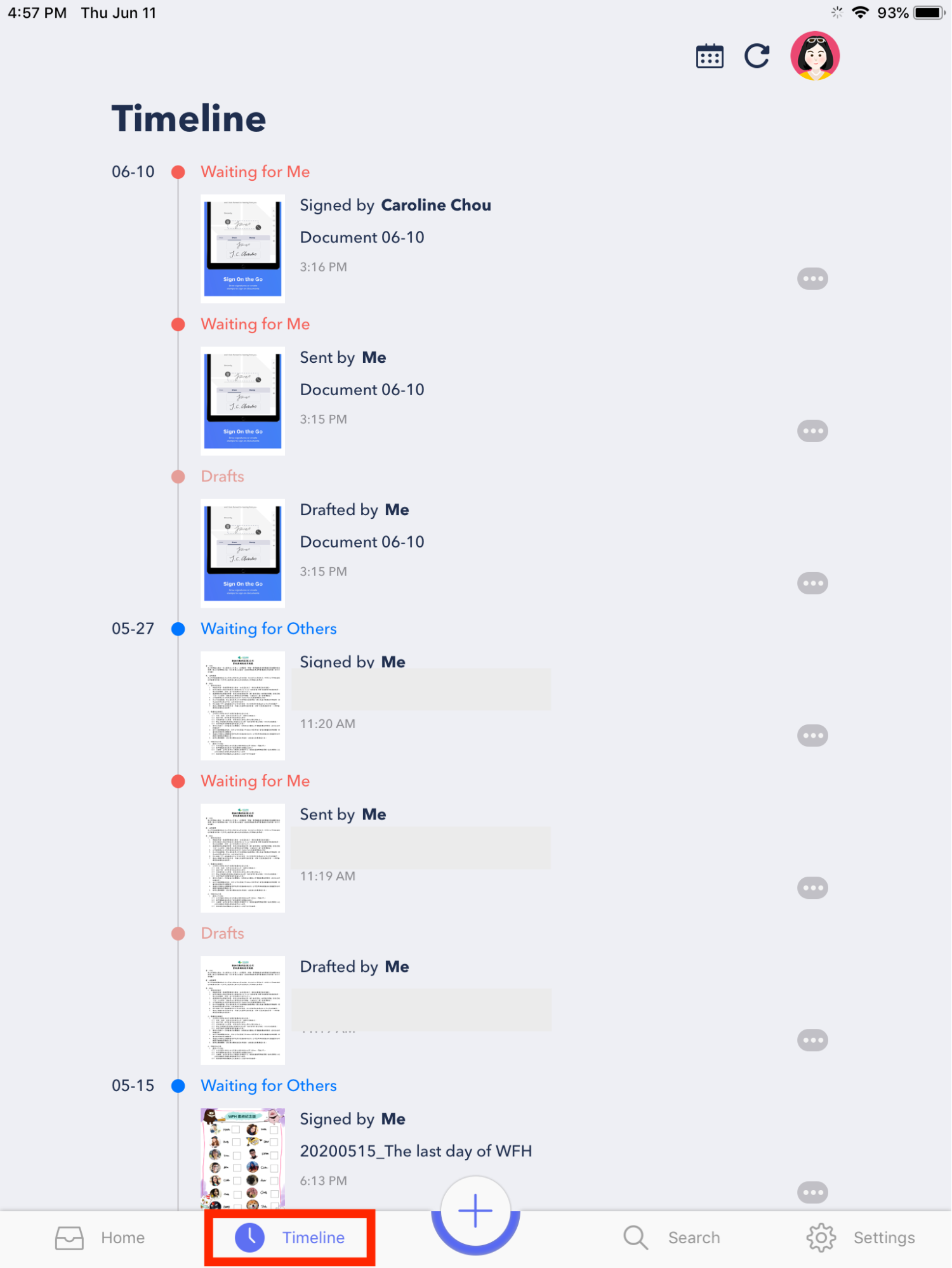 How to Use Timeline to Check Personal Activity Log at a Glance? – Help ...